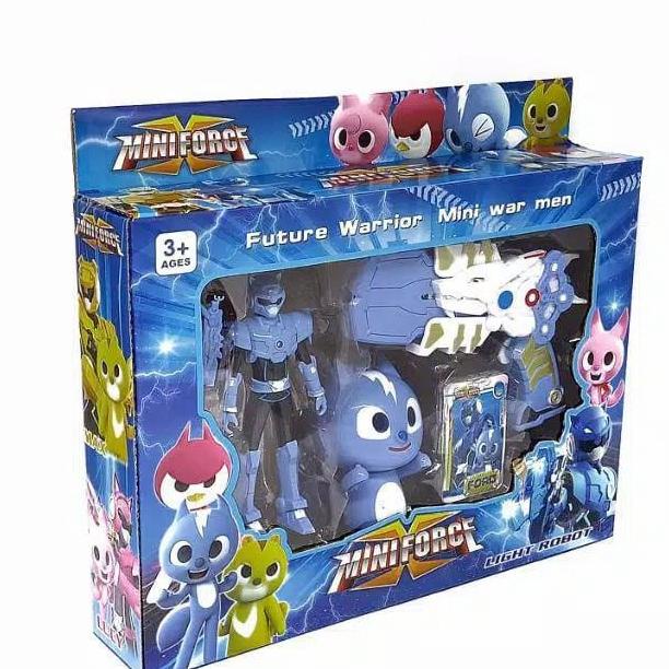 Jual MAINAN MINIFORCE ROBOT / PEDANG MINI FORCE 2 IN 1 | Shopee Indonesia