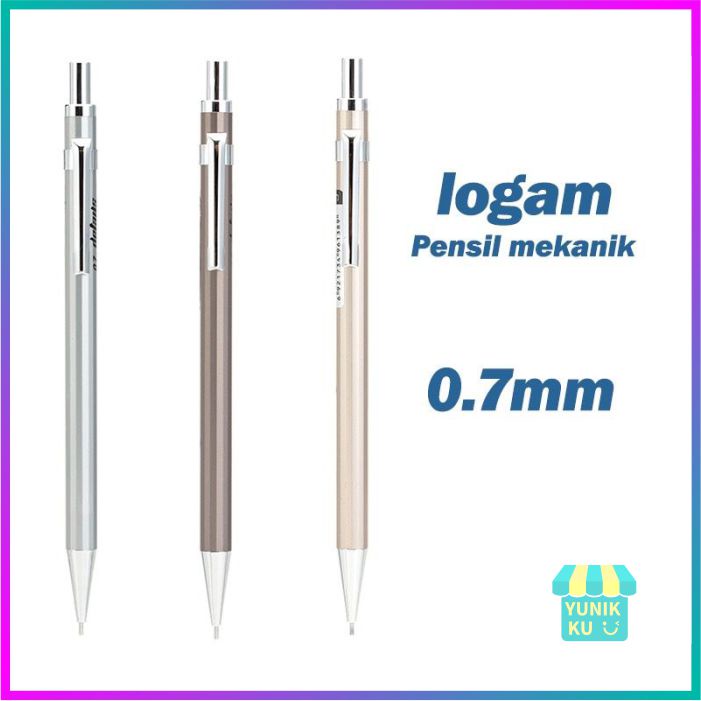 Jual PENSIL CETEK MEKANIK DELI BAHAN LOGAM 0,7MM | Shopee Indonesia