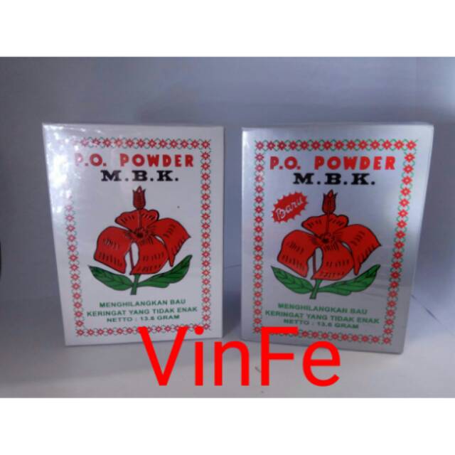 Jual Per Kotak - Bedak MBK Putih (gambar sebelah kiri) | Shopee Indonesia