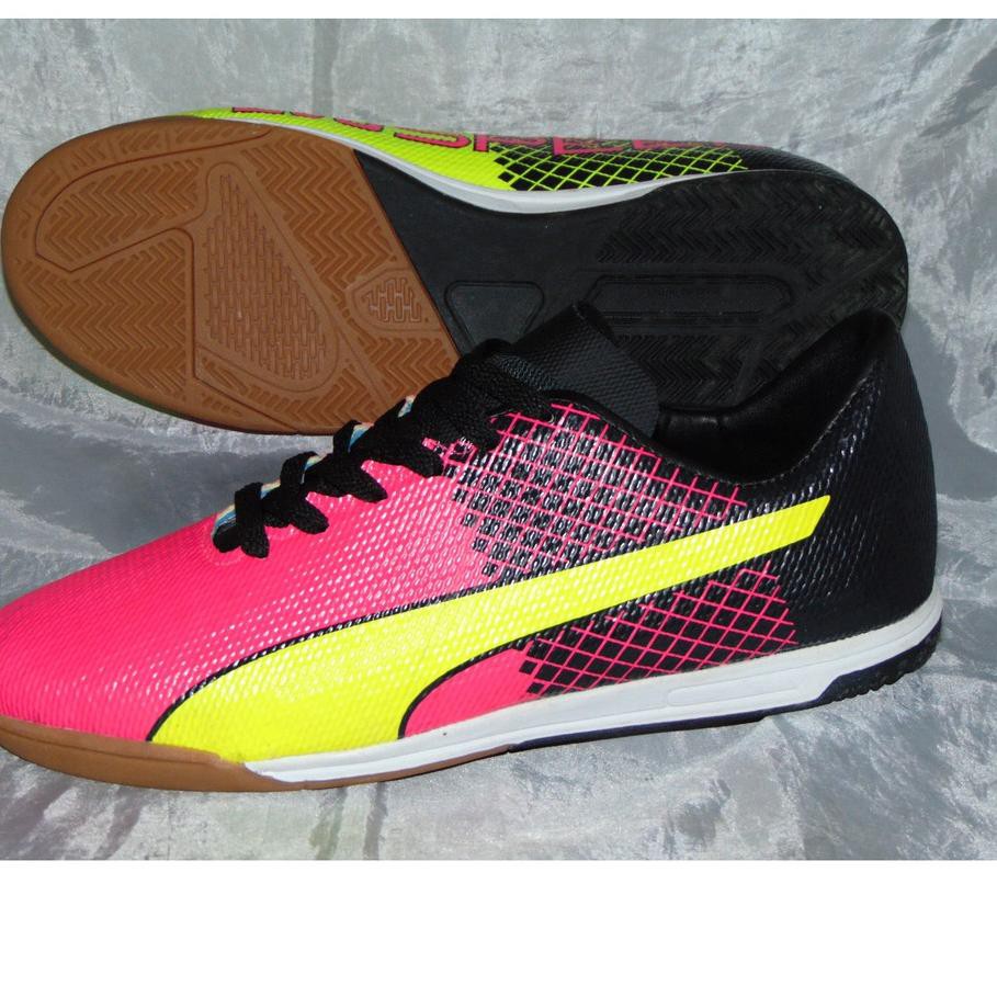 Jual BR SEPATU FUTSAL PUMA EVOSPEED EVOPOWER BELANG SELINGKUH PINK ...