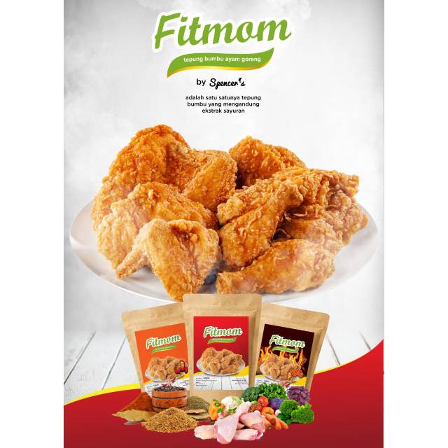 Jual Fitmom Tepung Bumbu Sehat Free Gluten No MSG Serta Mengandung ...