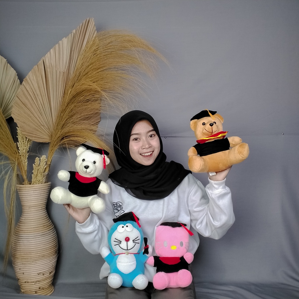 Jual Boneka TOGA Wisuda/Boneka Beruang WISUDA SNI Murah | Shopee Indonesia