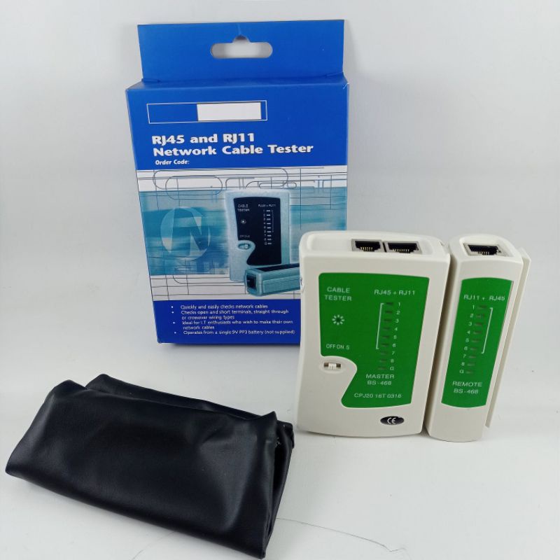 Jual LAN TESTER/ALAT PENGETES KABEL JARINGAN | Shopee Indonesia