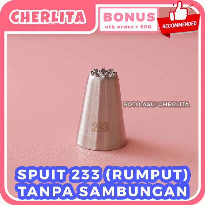 Jual READY Spuit 233 Rumput Grass Tanpa Sambungan Stainless Steel Mirip ...