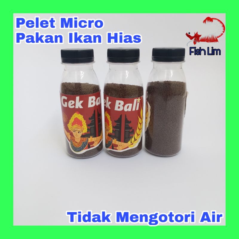 Jual PELET MICRO IKAN HIAS GUPPY CUPANG TETRA | Shopee Indonesia