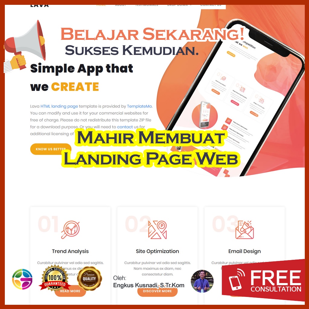 Jual Tutorial membuat landing page menggunakan Bootstrap | Shopee Indonesia Jual Tutorial membuat landing page menggunakan Bootstrap | Shopee Indonesia