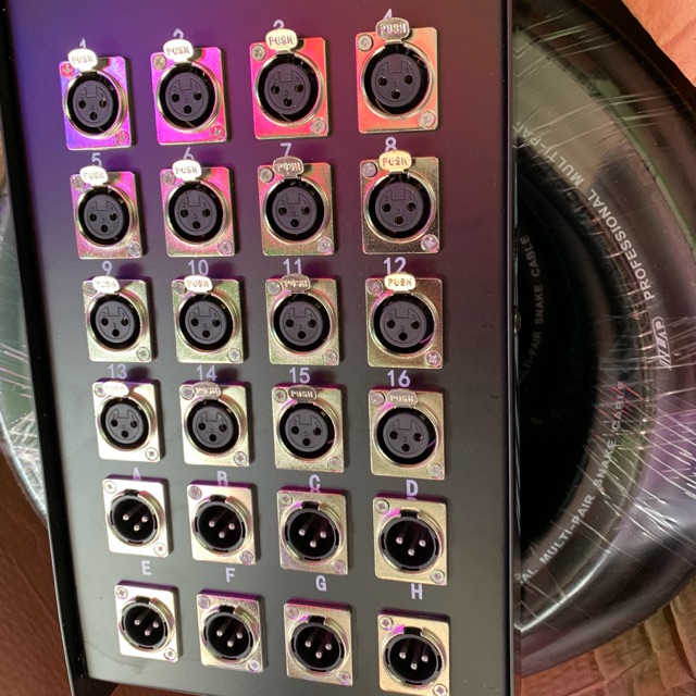 Jual Snake kabel 16-8-30 meter . Snake kabel 16 input 8 output 30 meter ...