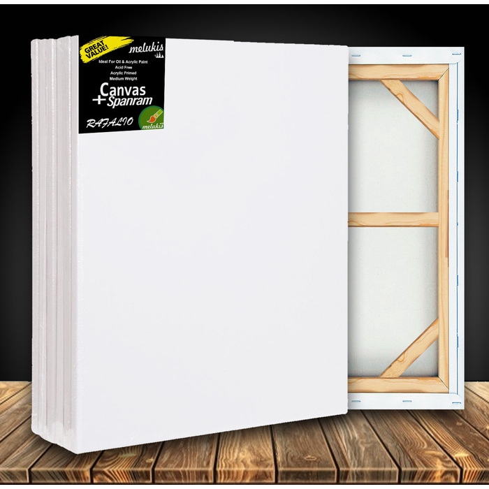 Jual Kanvas Lukis + Spanram 50x90 cm Canvas Lukis 50 x 90 by Ravalio ...
