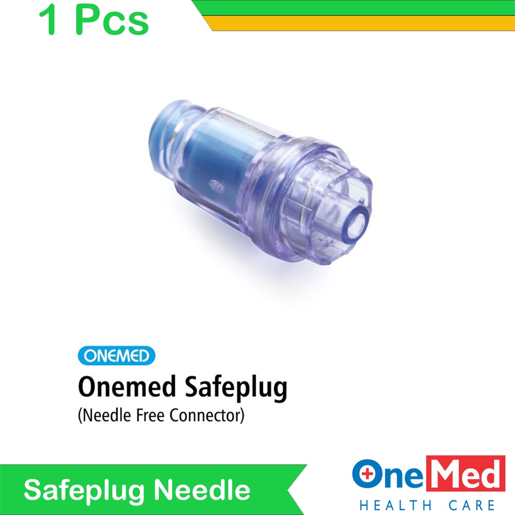 Jual Alkes Pasar Pramuka Safeplug Needle Free OneMed 1 Pcs | Shopee ...