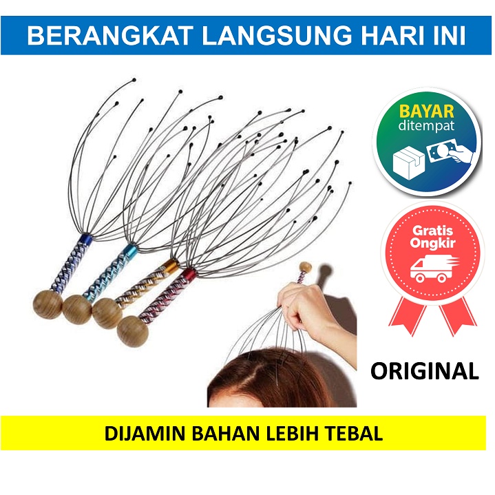 Jual Bokoma Alat Pijat Kepala Terapi Refleksi Massage Kesehatan Garuk ...