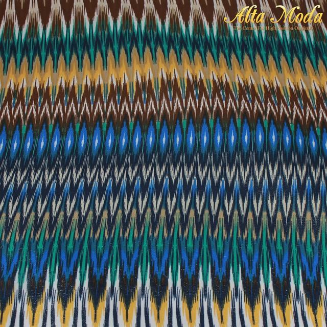 Jual Kain | Crepe Heavy Missoni Full Color 3 Motif Tribal Multicolor ...