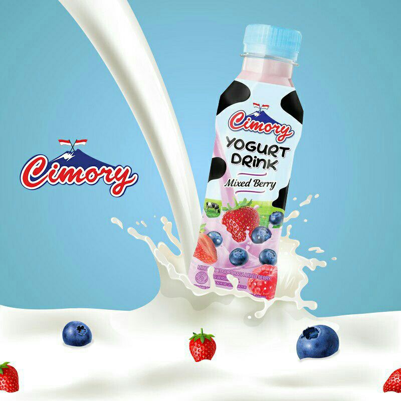 Jual Cimory Yogurt Drink 250ml Rasa Mixed Berry/3 Botol | Shopee Indonesia