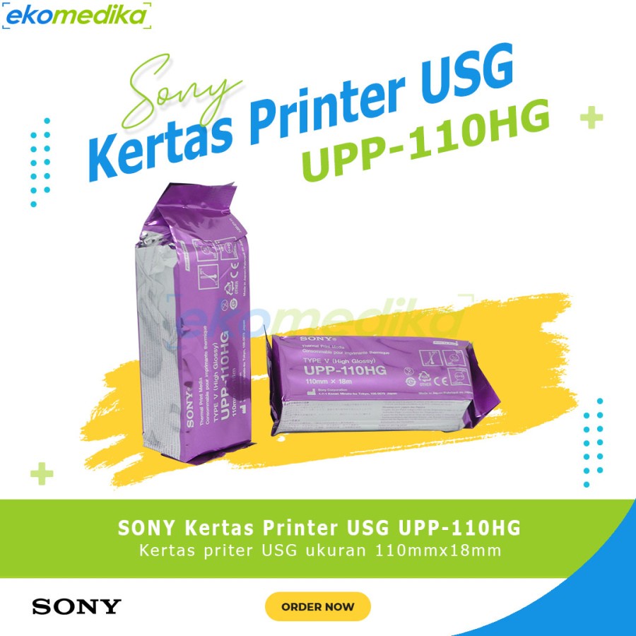 Jual Kertas USG SONY UPP 110HG USG Paper / FOCCUS Kertas Printer Print ...