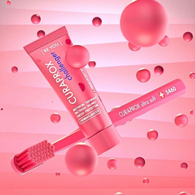 Jual CURAPROX BE YOU 10ML SET ( Toothpaste + Toothbrush ) TRAVEL SIZE ...