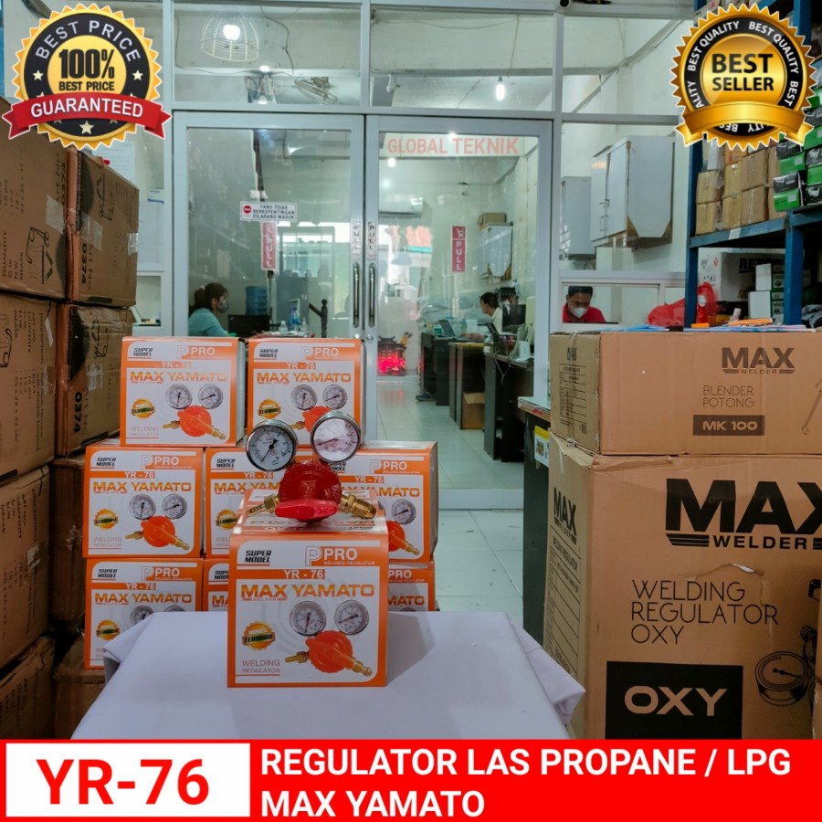 Jual Regulator Las Propane / LPG Yamato, Regulator Propane LPG Max Yamato | Shopee Indonesia