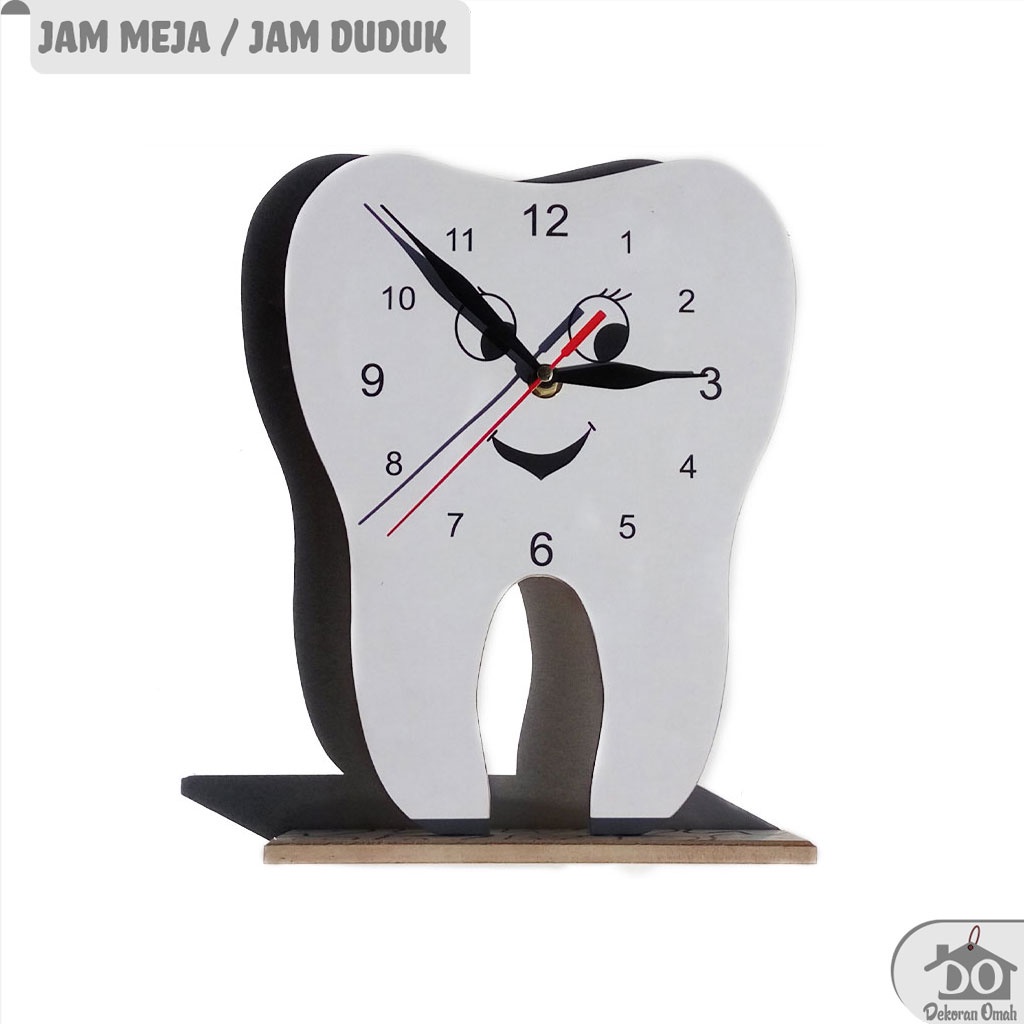 Jual Jam Duduk Meja Karakter Gigi Dentist | Shopee Indonesia