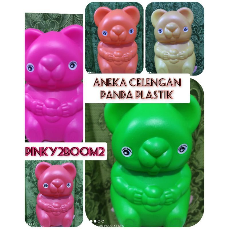 Jual Celengan Panda Plastik | Shopee Indonesia