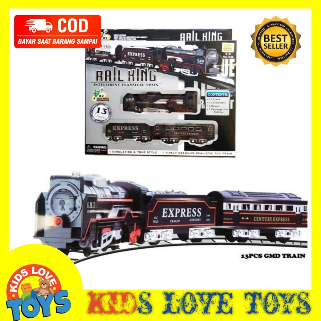 Jual Mainan Anak Kereta Api Rail King Classical Train Mainan Anak