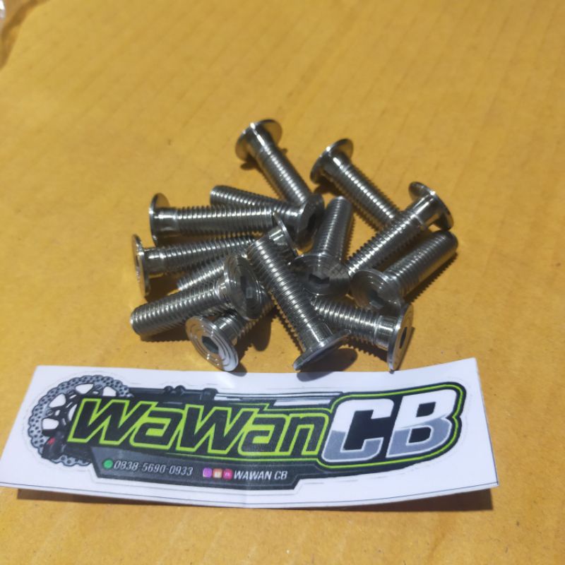 Jual Baut Disc baut piringan stainless | Shopee Indonesia