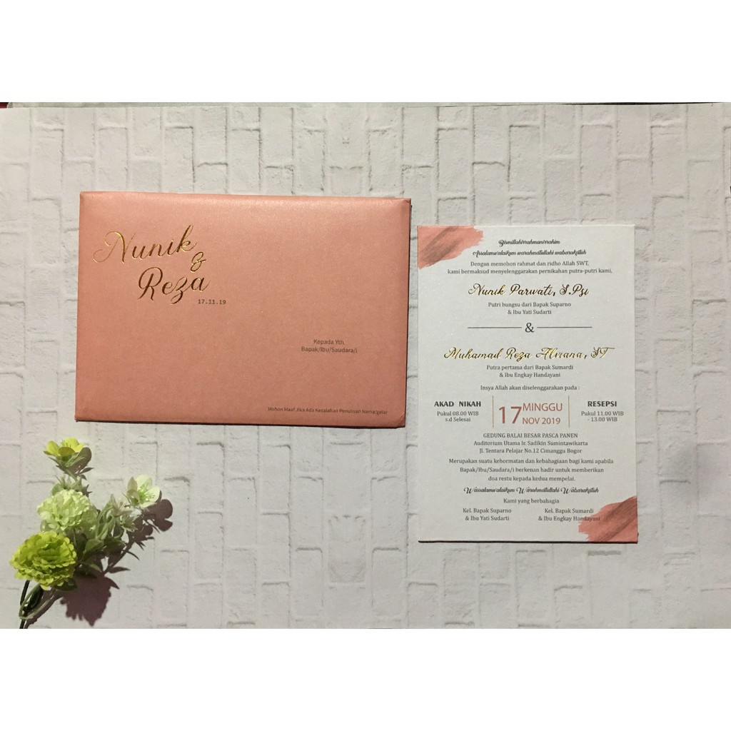 Jual Undangan Pernikahan Hard Cover Landscape | Shopee Indonesia