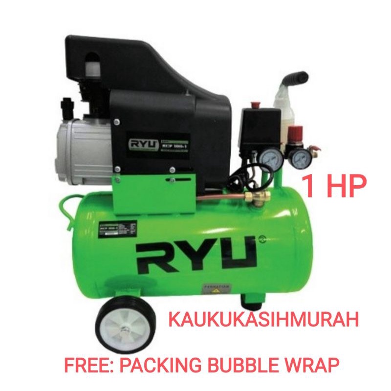 Jual COMPRESSOR ANGIN RYU (UN) 1 HP/ 25 LITER 750 W BY RYU(UN) JAPAN ...