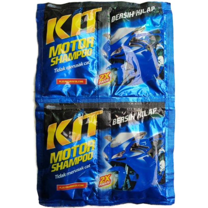 Jual Kit motor shampoo sampo shampo motor sachet harga untuk 1 sachet ...