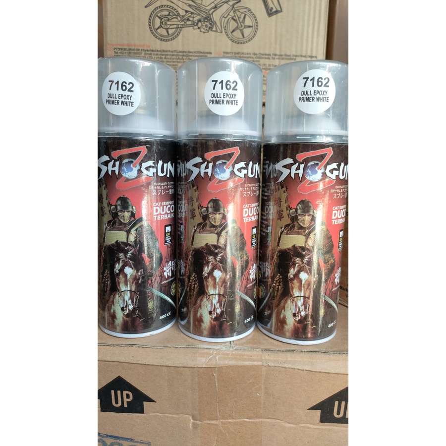 Jual cat semprot pilok pilox shogunz cat duco dull epoxy primer white ...