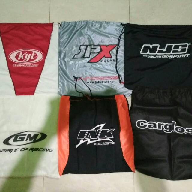 Jual Sarung tas helm kyt jpx njs gm ink cargloss kbc zeus | Shopee ...