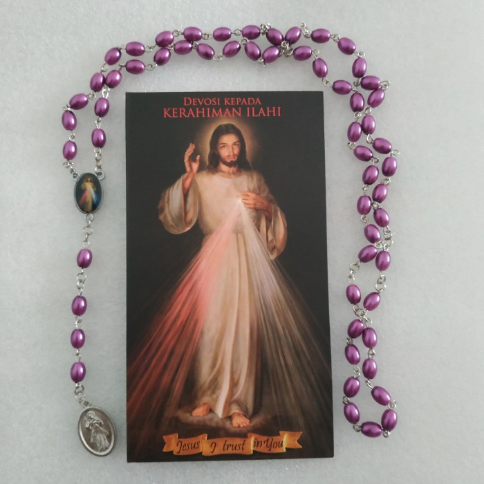 Jual Rosario dan kaplet doa koronka kerahiman Ilahi | Shopee Indonesia