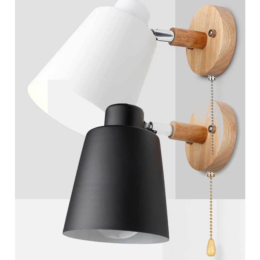 Jual Fitting Lampu Hias Dinding Minimalis Nordic Socket E27 | Shopee ...