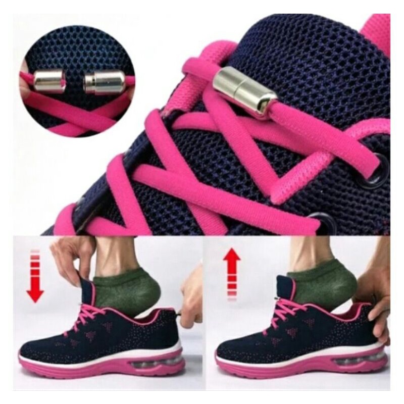 Jual AKSESORIS TALI SEPATU BAHAN BESI | BUCKLE CAPSULE SHOES LACES LOCK ...