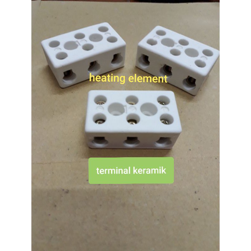 Jual terminal keramik 3 pole (4 pcs) | Shopee Indonesia