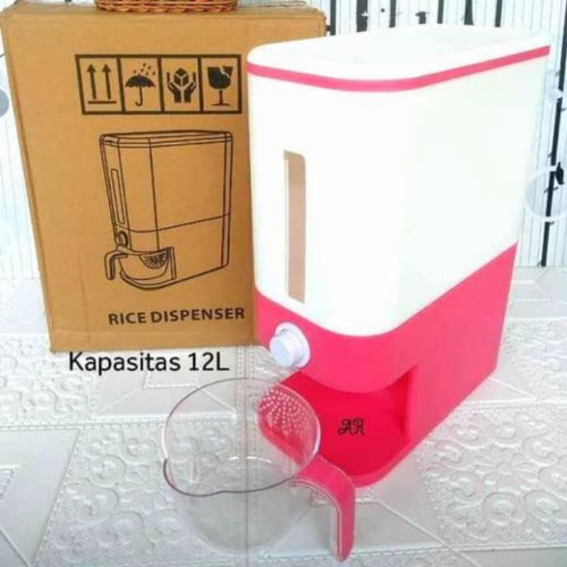 Jual Dispenser Beras 12 liter | Shopee Indonesia