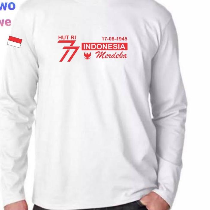Jual kaos keren / kaos distro Lengan panjang HUT RI 77 KEMERDEKAAN ... Jual kaos keren / kaos distro Lengan panjang HUT RI 77 KEMERDEKAAN ...