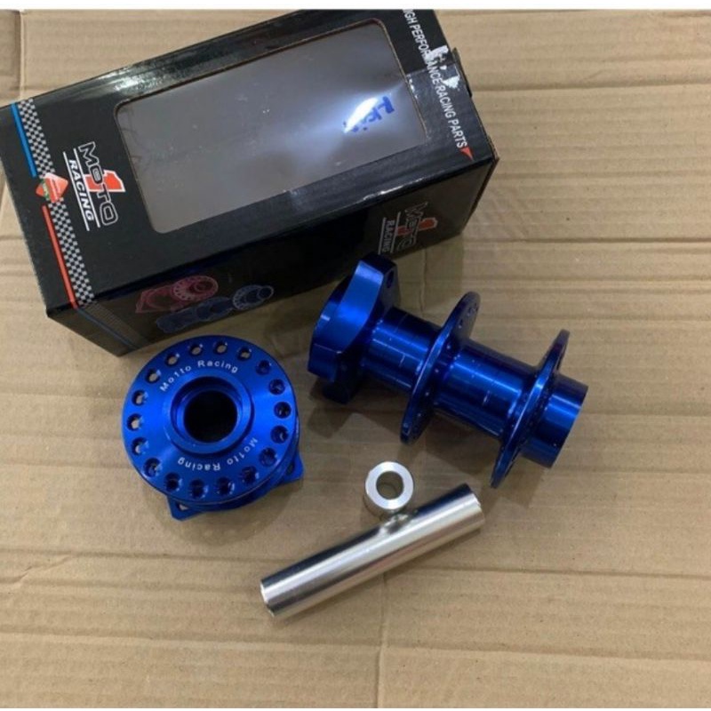 Jual Tromol Drag Set Moto 1 Ninja R dan RR Blue CNC | Shopee Indonesia