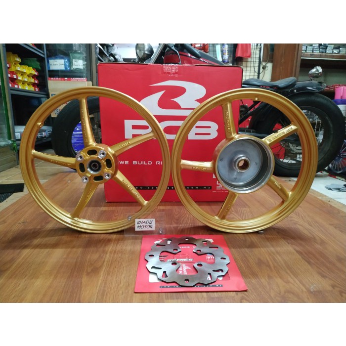 Jual Velg Bintang Motor Merk RCB Tipe 522 Ukuran 140/160 Ring 14 Motor ...