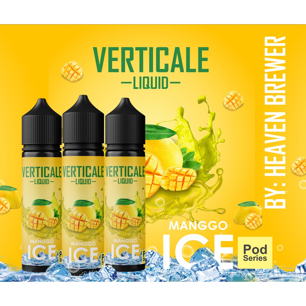 Jual VERTICALE E Liquid POD SERIES By HEAVEN BREWER Rasa Mango Ice Mint ...