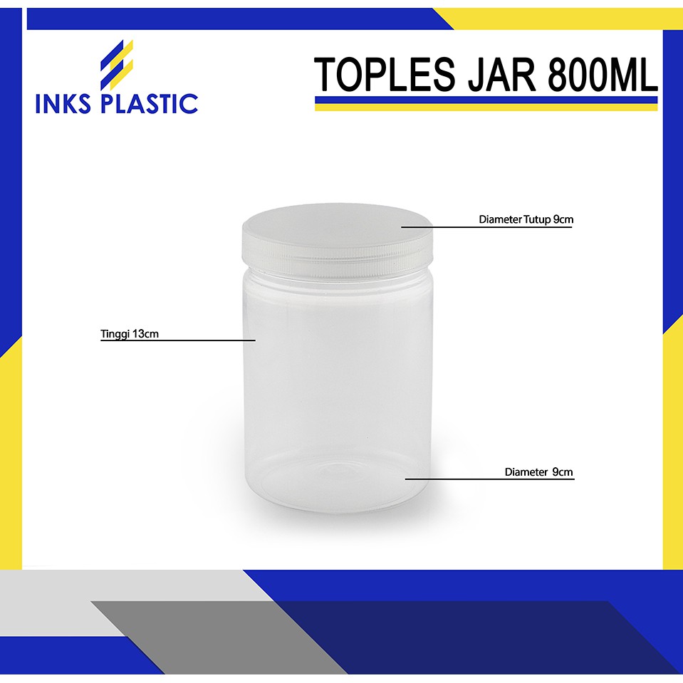 Jual Toples jar 800 ml isi 10 pcs | Shopee Indonesia