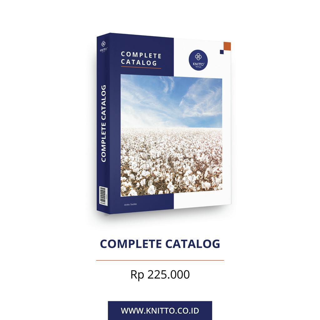 Jual COMPLETE CATALOG KNITTO TEXTILES. | Shopee Indonesia