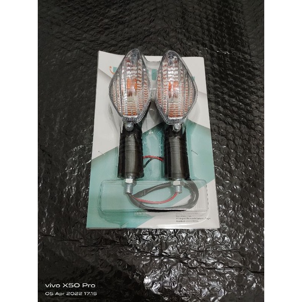 Jual SEIN STANDAR MEGA PRO SEN MOTOR MEGAPRO NEW SATU PASANG SEN VERZA ...