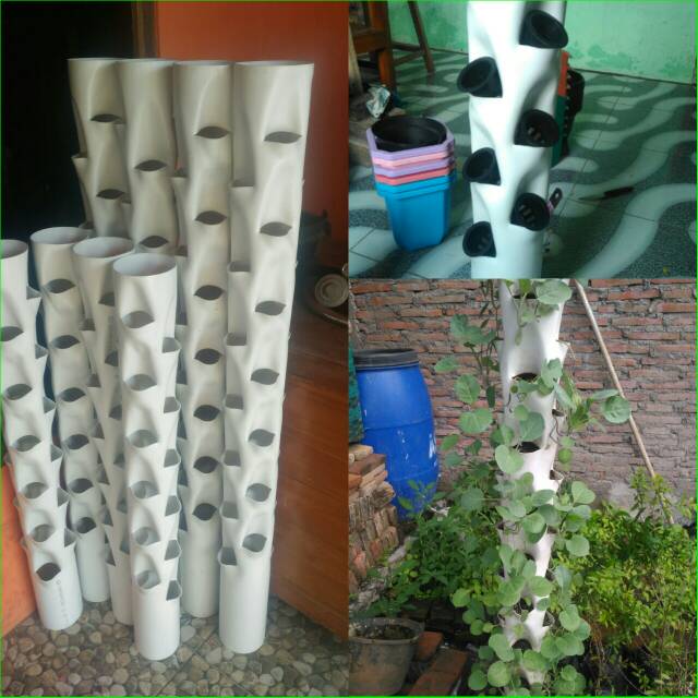 Jual Pot pralon vertikultur vertical garden - cocok untuk tanaman ...
