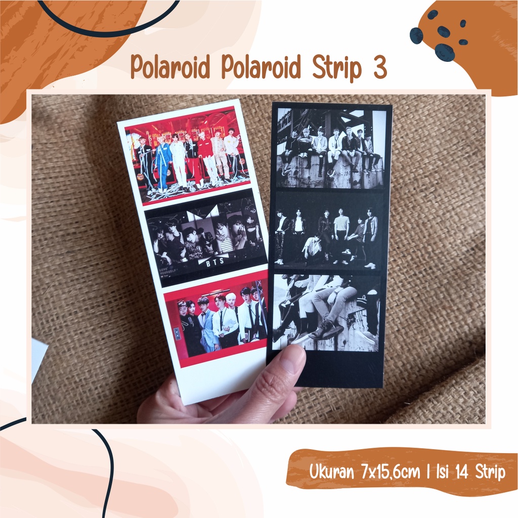 Jual Polaroid Strip 3 Uk 7x15,6cm | Shopee Indonesia