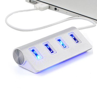 Jual USB HUB 4port Metal light usb 2.0 support 500GB | Shopee Indonesia