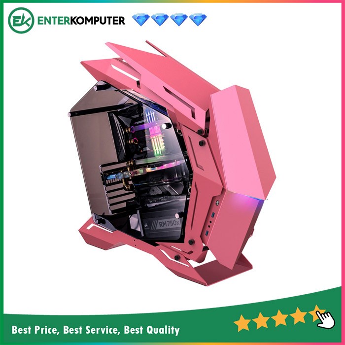 Jual Jonsbo MOD PINK ATX ALUMINUM EXTREME GAMING CASE - Casing PC ...