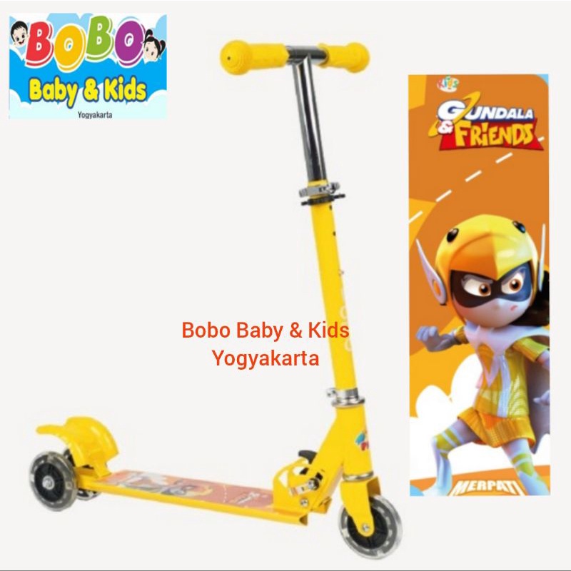 Jual Otopet Besi Anak Roda 3 Gundala Series Otoped Besi Anak Scooter ...