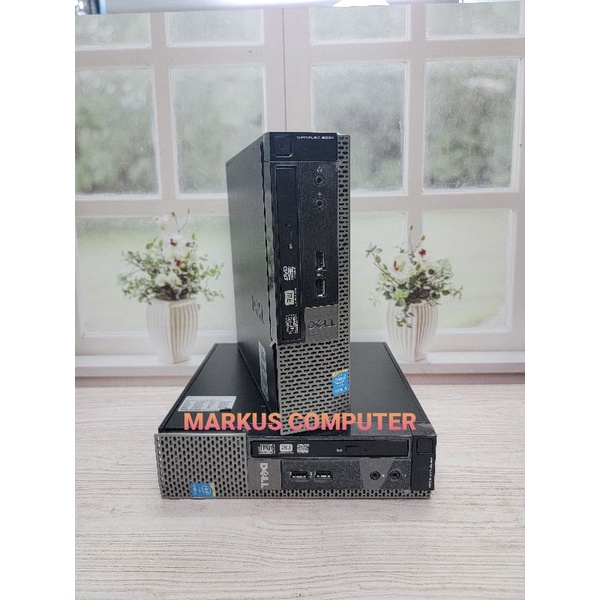 Jual CPU PC DELL OPTIPLEX 9020 USFF CORE I5 GEN4-RAM 16GB-SSD 512GB-DVD ...