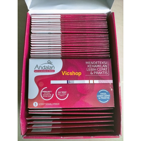 Jual Andalan Testpack Strip Uji Kehamilan Alat Pendeteksi Kehamilan