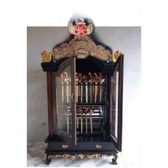 Jual Lemari Kris Gunungan Jogja bisa request isi 40-70 | Shopee Indonesia