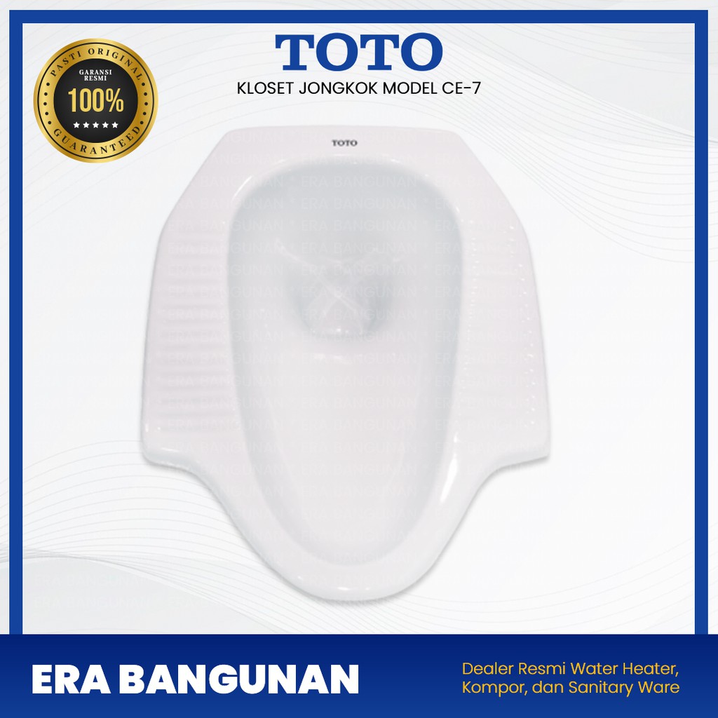 Jual TOTO Model CE-7 CE7 Toilet Jongkok | Shopee Indonesia