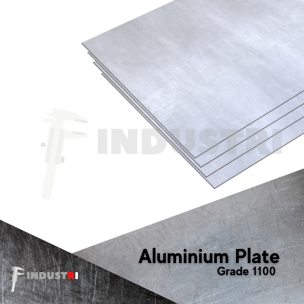 Jual Plat Alumunium 2mm x 60 x 180mm | Shopee Indonesia